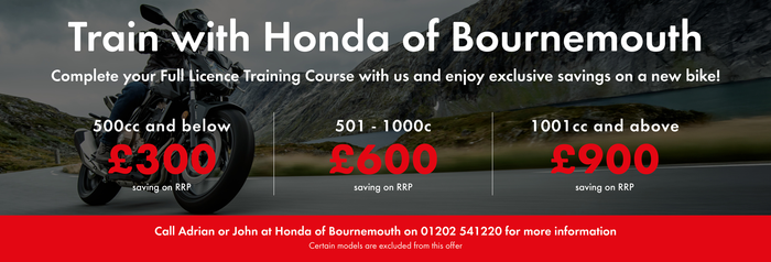 Motorbike Lessons | Bike CBT, Full License and More | Bournemouth